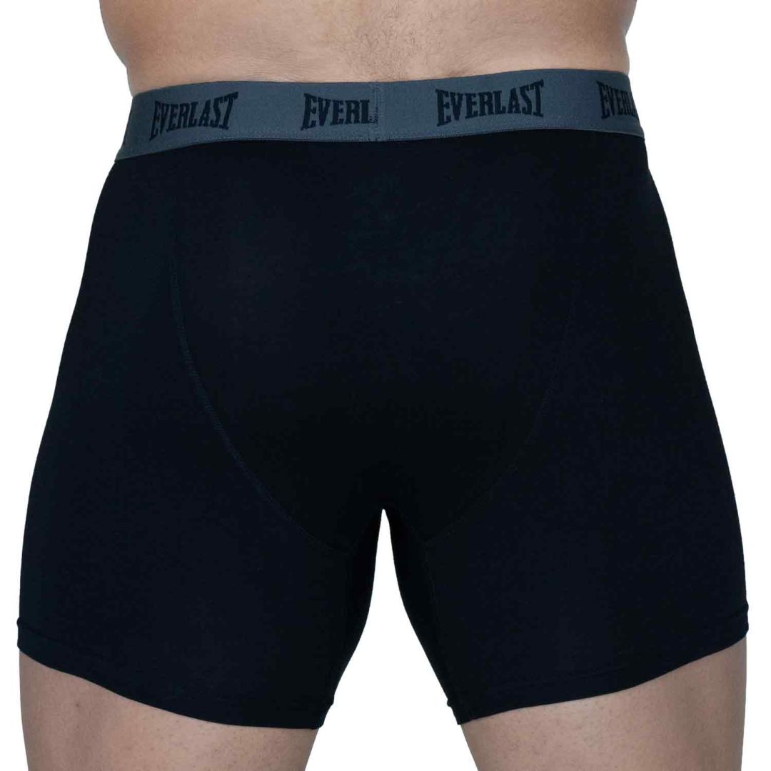 BOXER EVERYDAY MEN EVERLAST COT GY/BK S