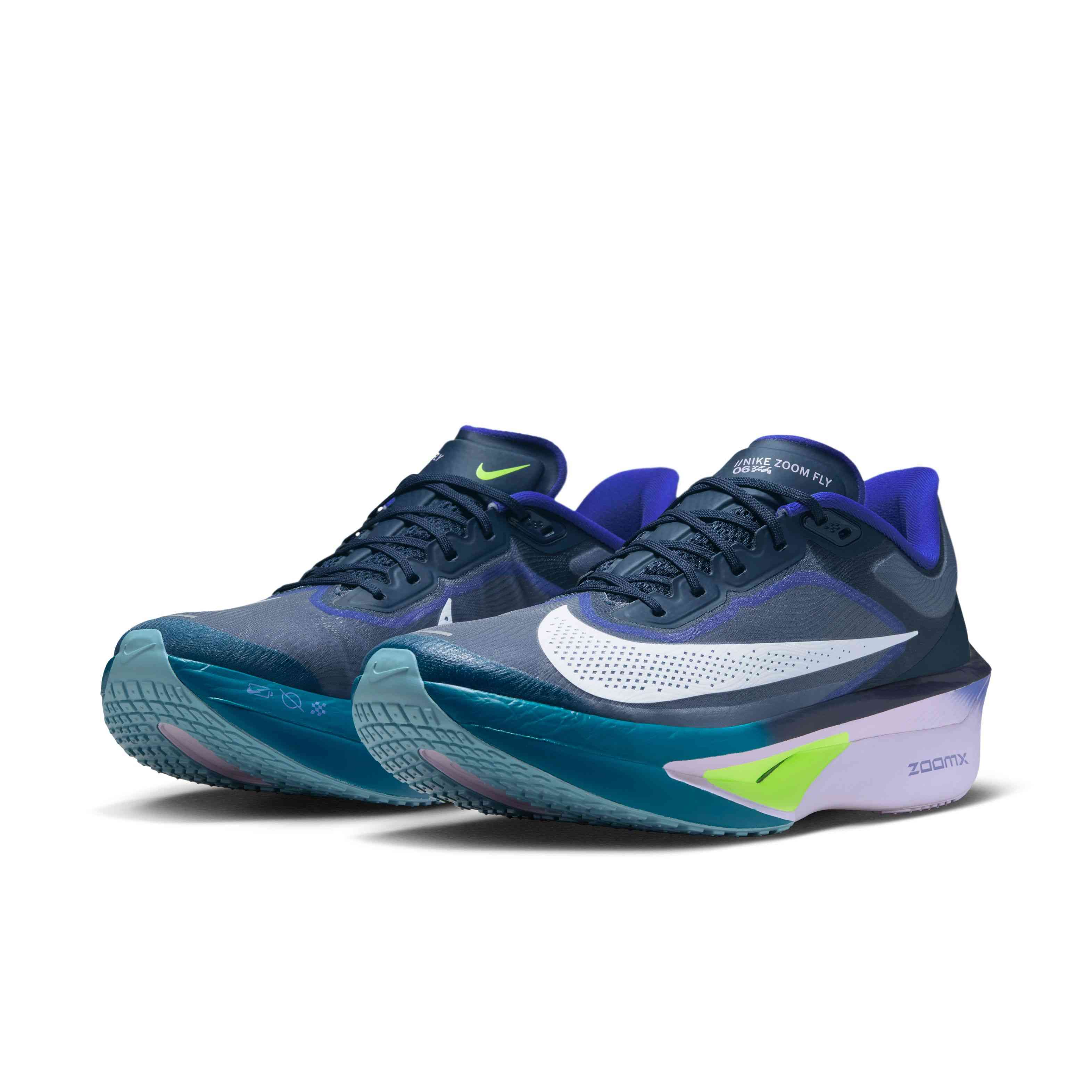NIKE ZOOM FLY 6 MENS OBSIDIAN/WHITE-PRSN